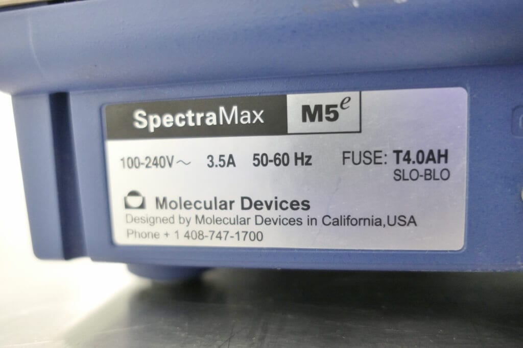 Molecular Devices Spectramax M5e - The Lab World Group