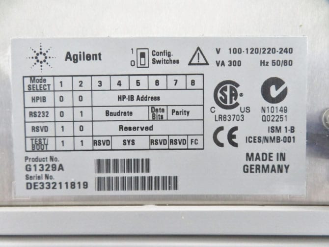 Agilent 1100 Series HPLC System with VWD - The Lab World Group