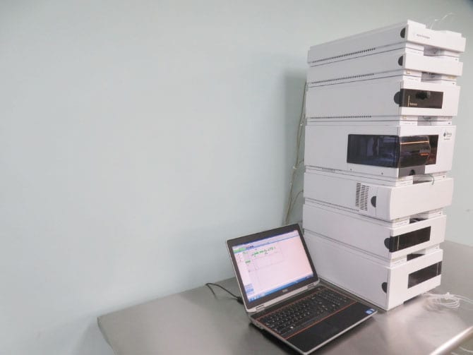 Agilent 1200 HPLC System with RID and MWD