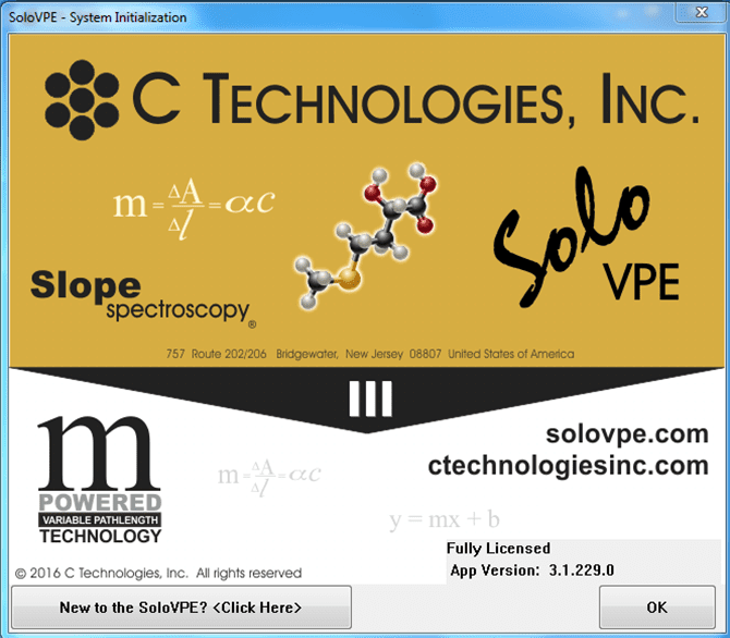 Agilent Cary 60 with SOLO VPE