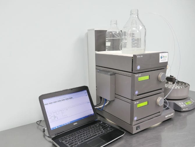 GE AKTA Purifier 10 FPLC System