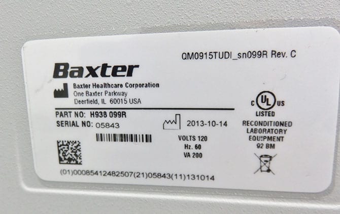 Baxter Repeater Pump - Still In Original Box