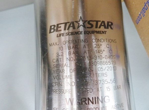 Beta Star 5230 Steam Sterilizer - Autoclave