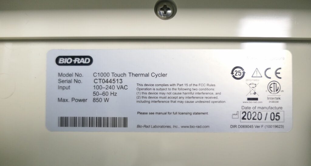 BioRad CFX384 Real Time PCR System - The Lab World Group