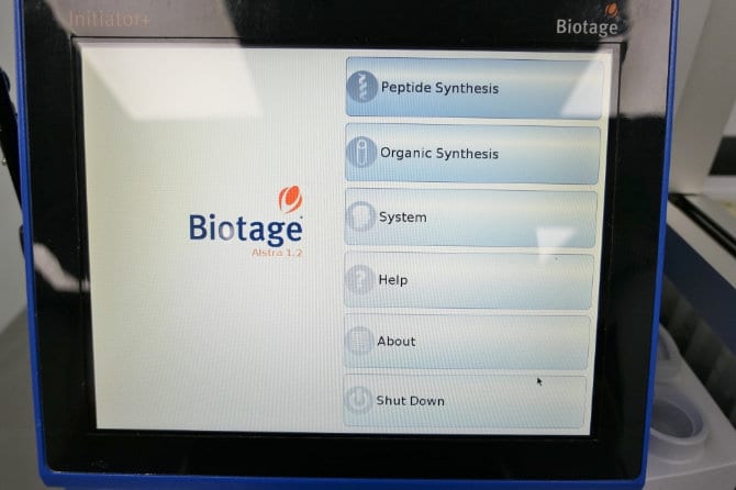 Biotage Initiator Plus Alstra Peptide Synthesizer