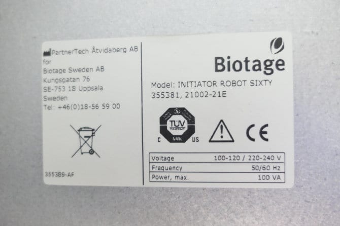 Biotage Initiator Plus Alstra Peptide Synthesizer