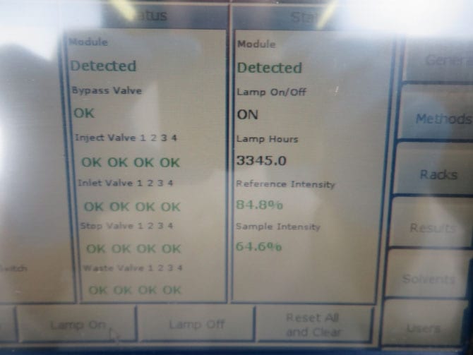 Biotage SP4 Flash Chromatograph with Extended Arm