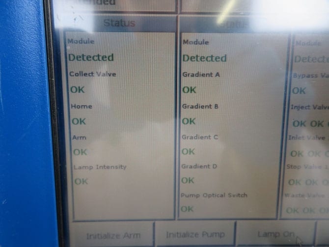 Biotage SP4 Flash Chromatograph with Extended Arm
