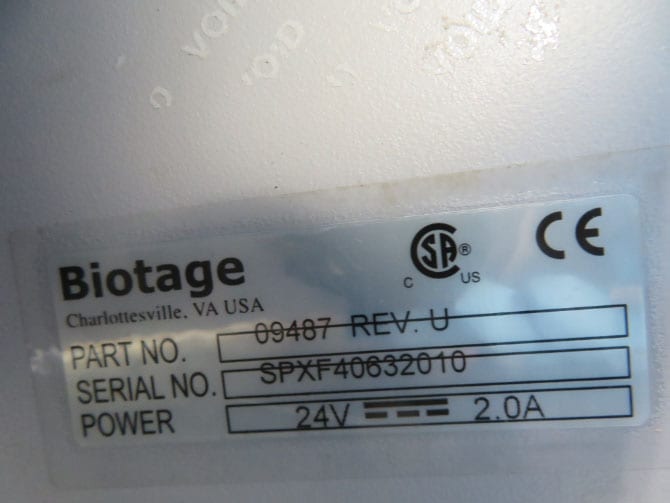 Biotage SP4 Flash Chromatograph with Extended Arm