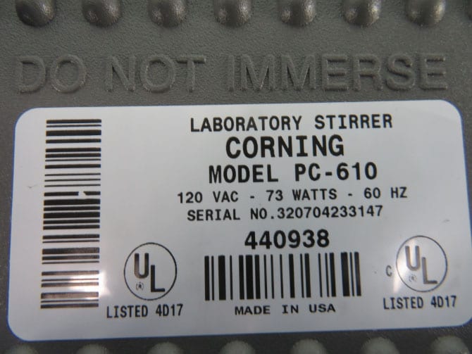 Corning PC-610 Magnetic Stirrer