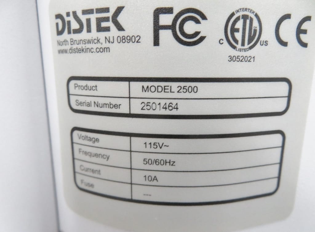 Distek 2500 Dissolution Apparatus - Deep Well Vessel