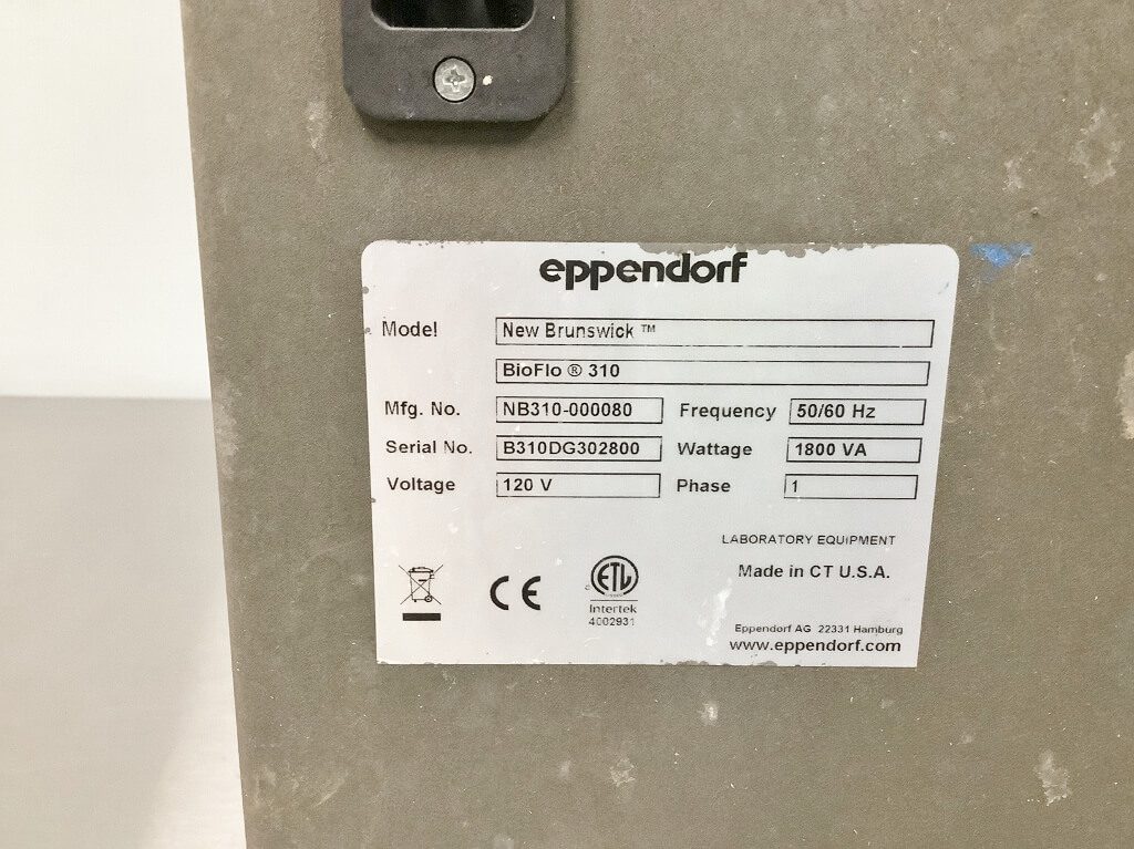 Eppendorf BioFlo 310 Bioreactor - The Lab Word Group