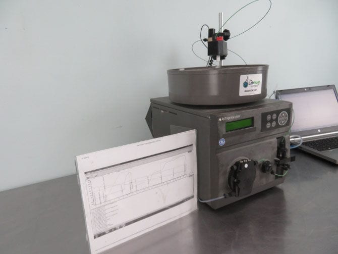 GE AKTA Prime Plus FPLC