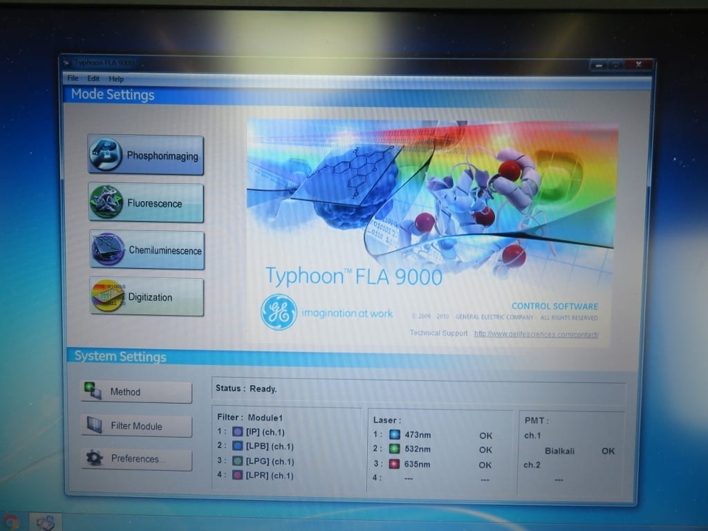 GE Typhoon FLA 9000 Imager