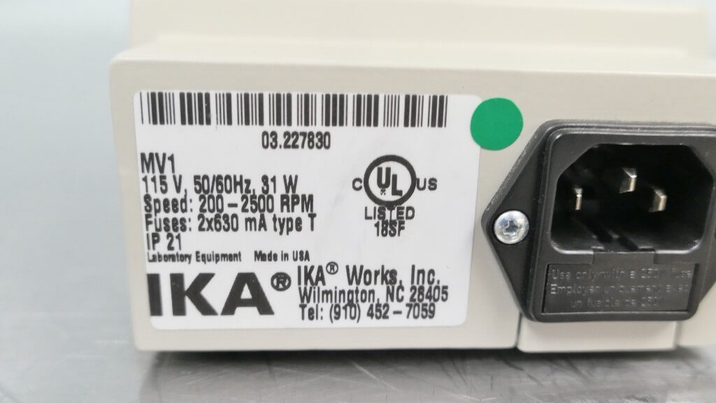 IKA MV1 Mini Vortexer - The Lab World Group