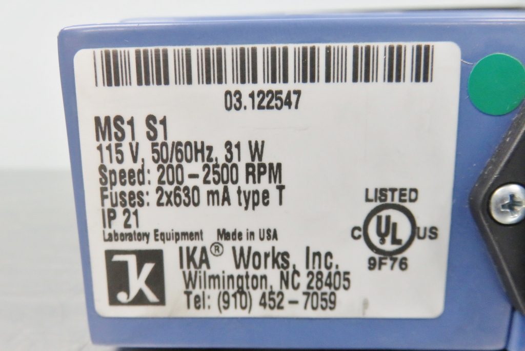 IKA MS1 S1 Vortex Titer Plate Shaker