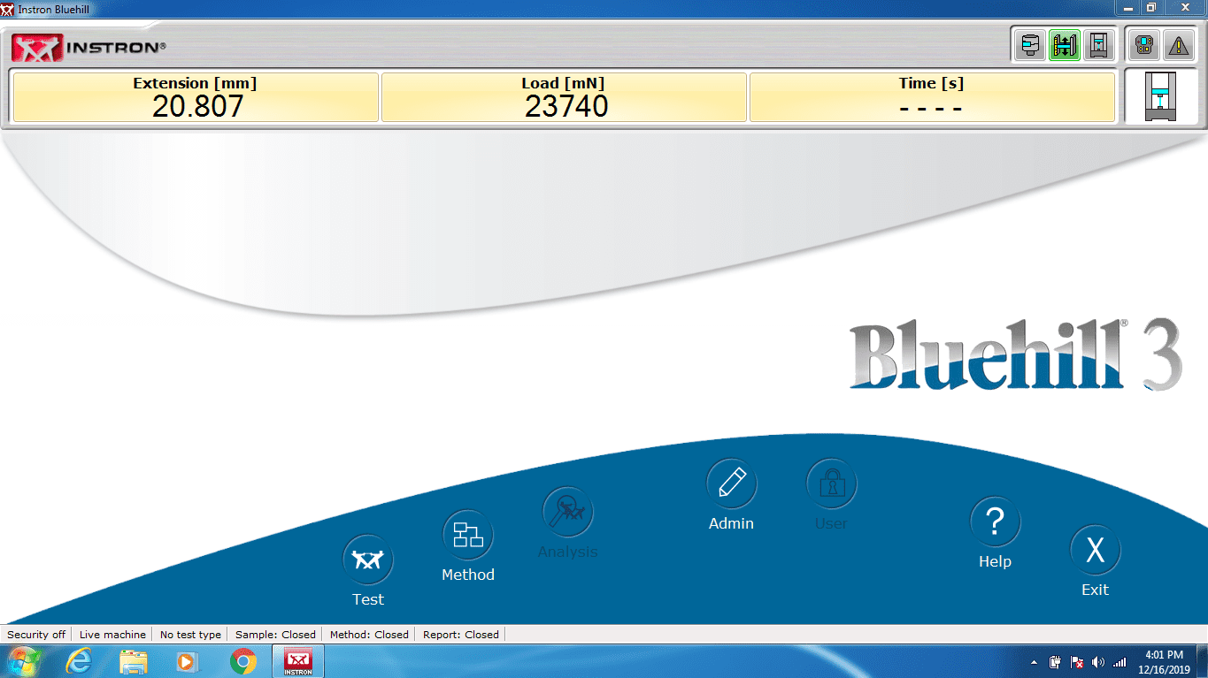 Instron 5544 - Tensile Tester