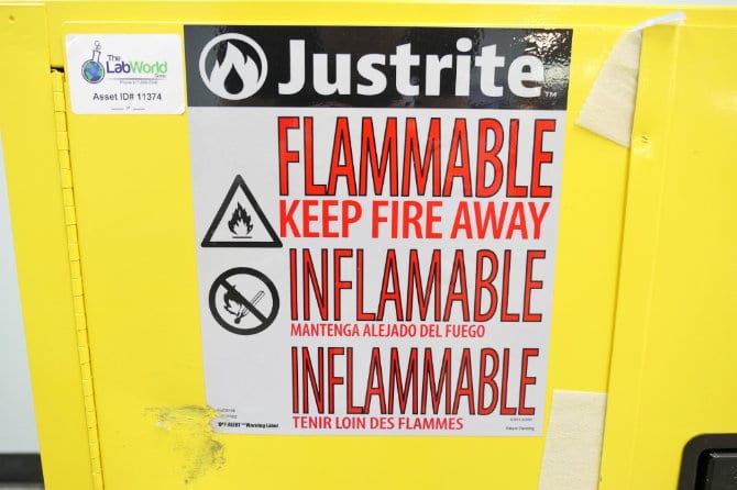 Justrite 22 Gallon Flammable Storage Cabinet