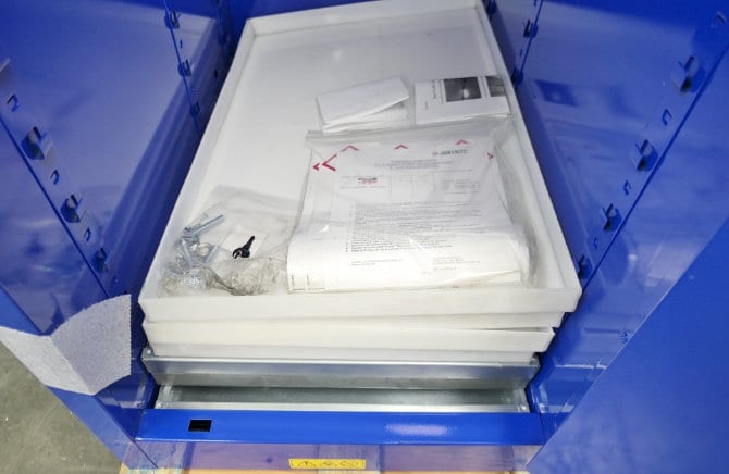 JustRite 54 Gallon Hazardous Material Cabinet