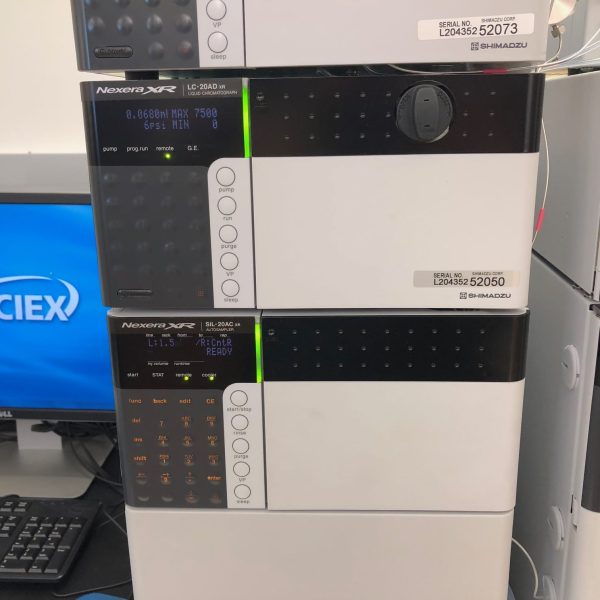 AB Sciex Triple Quad 4500 LCMS with Shimadzu Nexera X2
