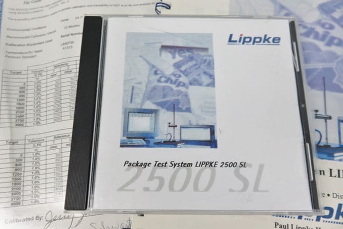 Lippke Leak Test System 2500 SL