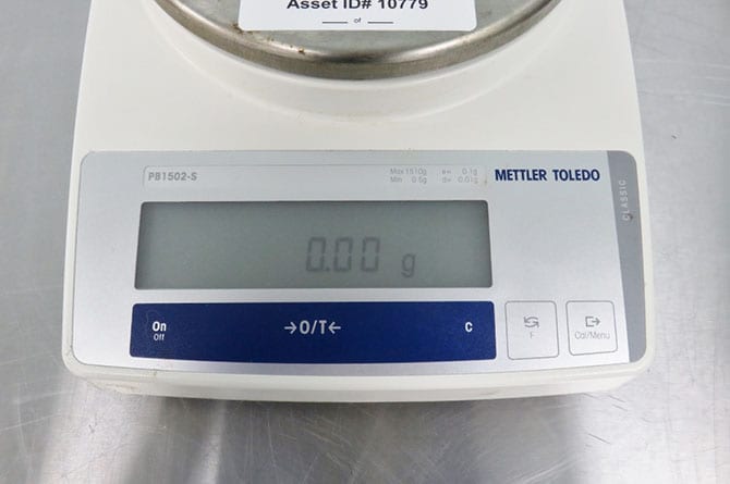 Mettler Toledo Balance PB1502-S - Top Loading