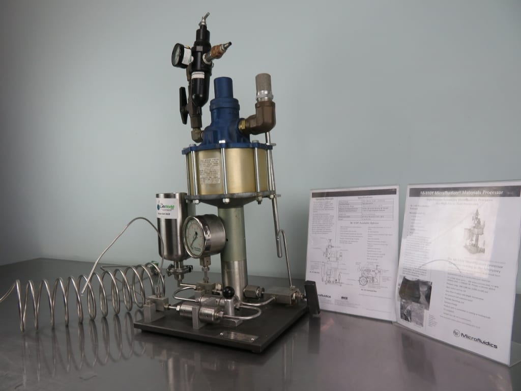 Microfluidics 110T Microfluidizer Processor