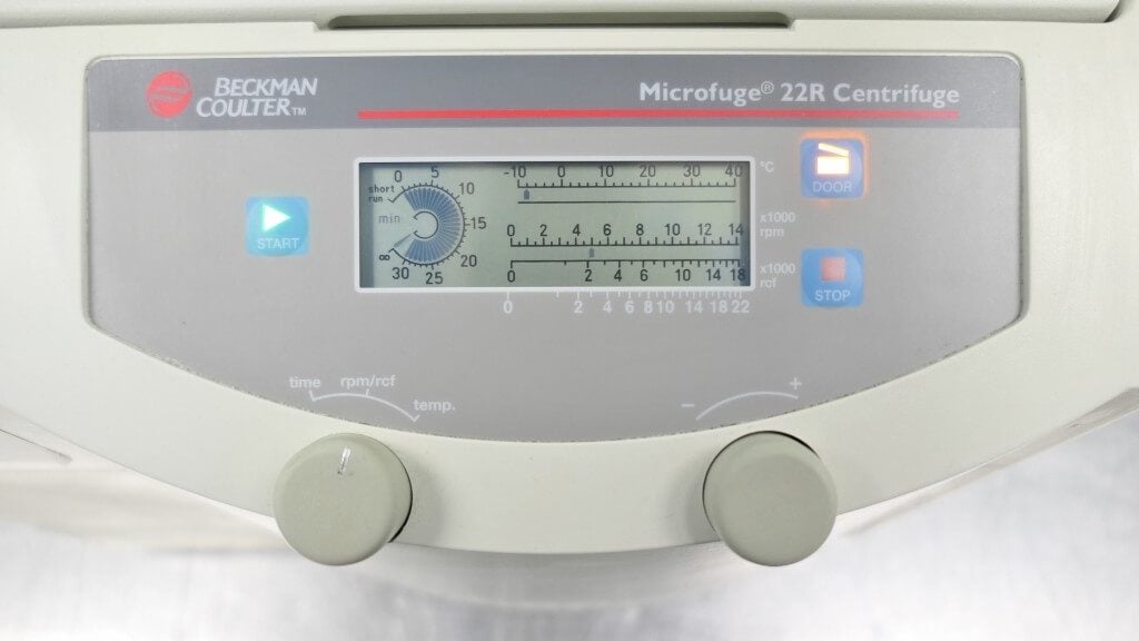 Beckman Coulter Microfuge 22R Refrigerated Centrifuge