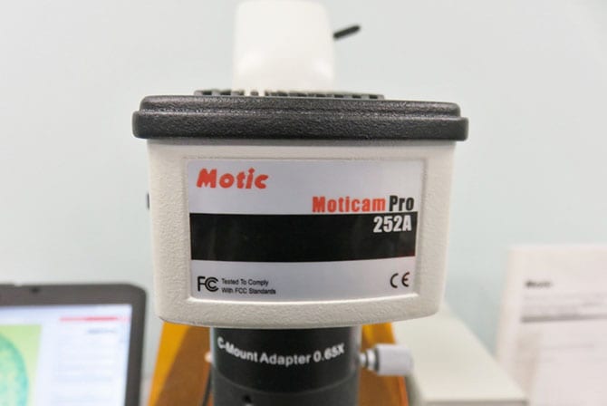 Motic AE31 Inverted Phase Contrast Fluorescence Microscope