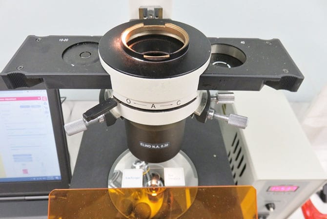 Motic AE31 Inverted Phase Contrast Fluorescence Microscope