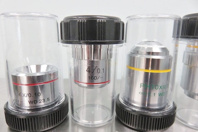 Motic AE31 Inverted Phase Contrast Fluorescence Microscope