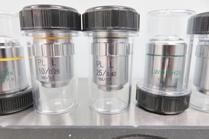 Motic AE31 Inverted Phase Contrast Fluorescence Microscope