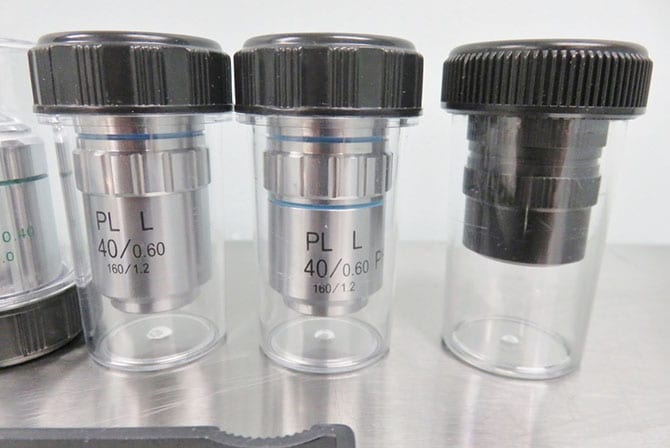 Motic AE31 Inverted Phase Contrast Fluorescence Microscope