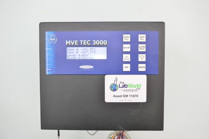 MVE XLC 810 Liquid Nitrogen Storage System with Auto-Fill