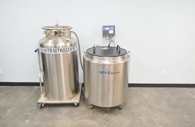 MVE XLC 810 Liquid Nitrogen Storage System with Auto-Fill