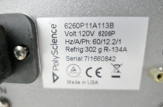 Polyscience 6000 Series Chiller