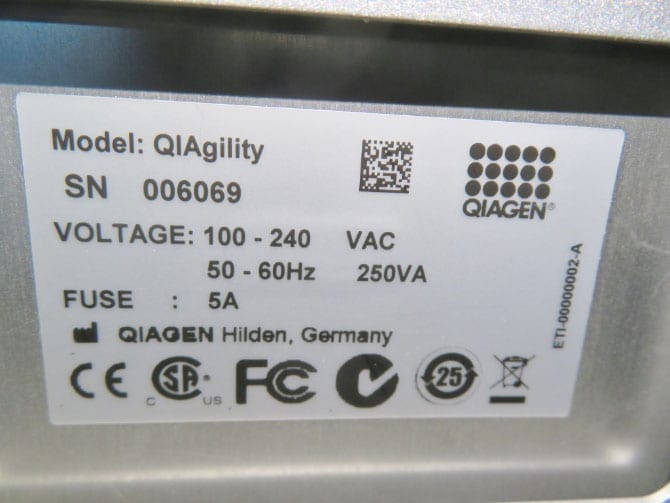 Qiagen QIAgility Automated PCR Prep System