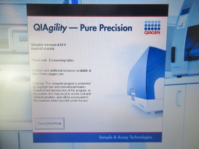 Qiagen QIAgility Automated PCR Prep System