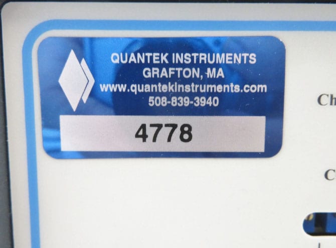 Quantek Instruments 905 Headspace Oxygen Analyzer