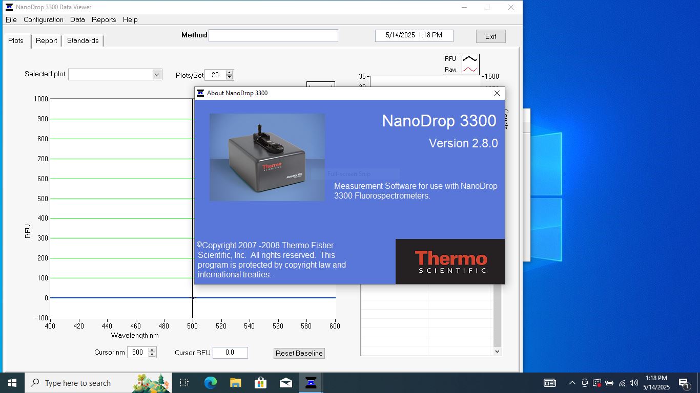 Thermo NanoDrop 3300 Fluorospectrometer