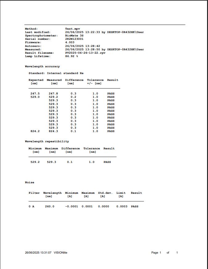 Thermo BioMate 3s Spectrophotometer - The Lab World Group