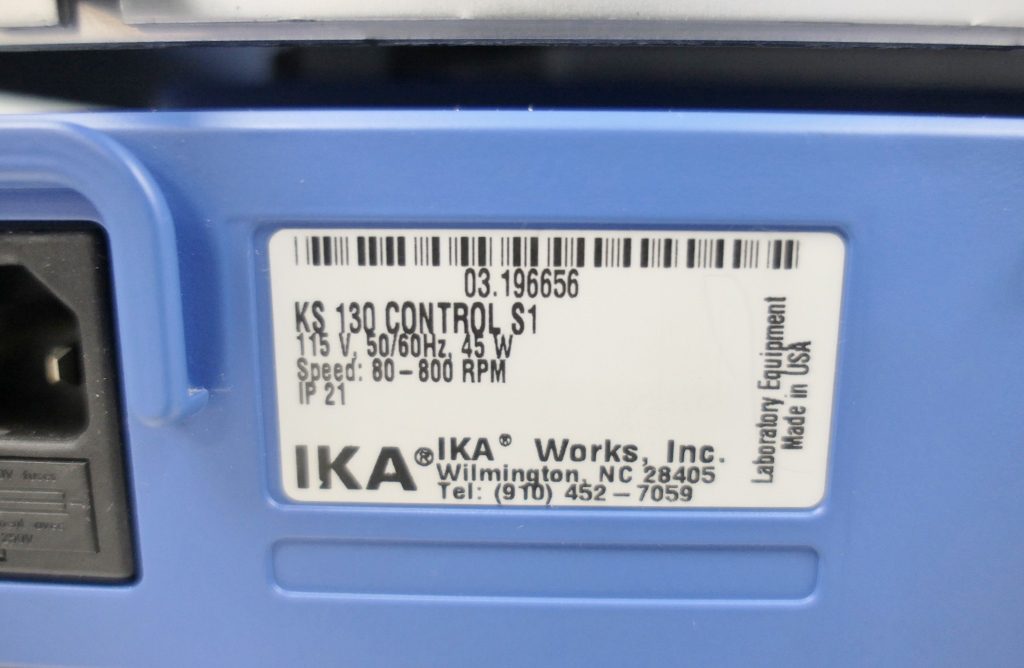 IKA Orbital Shaker KS 130 - The Lab World Group