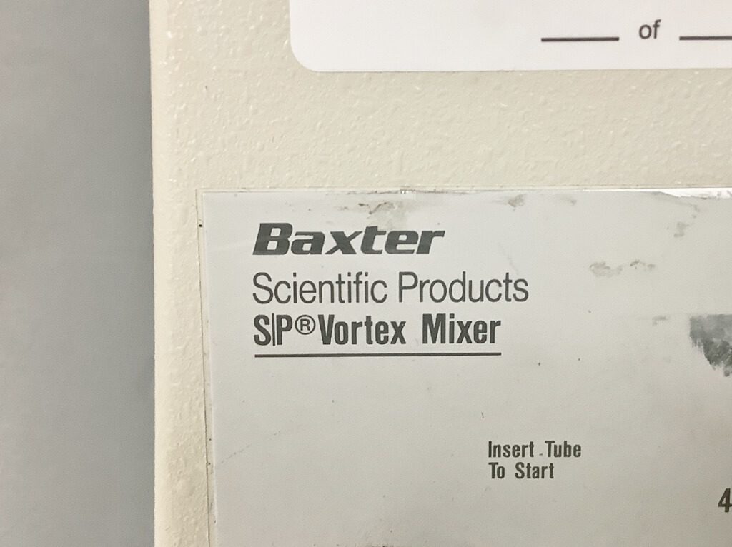 SP Vortex Mixer with Tube Top - The Lab World Group