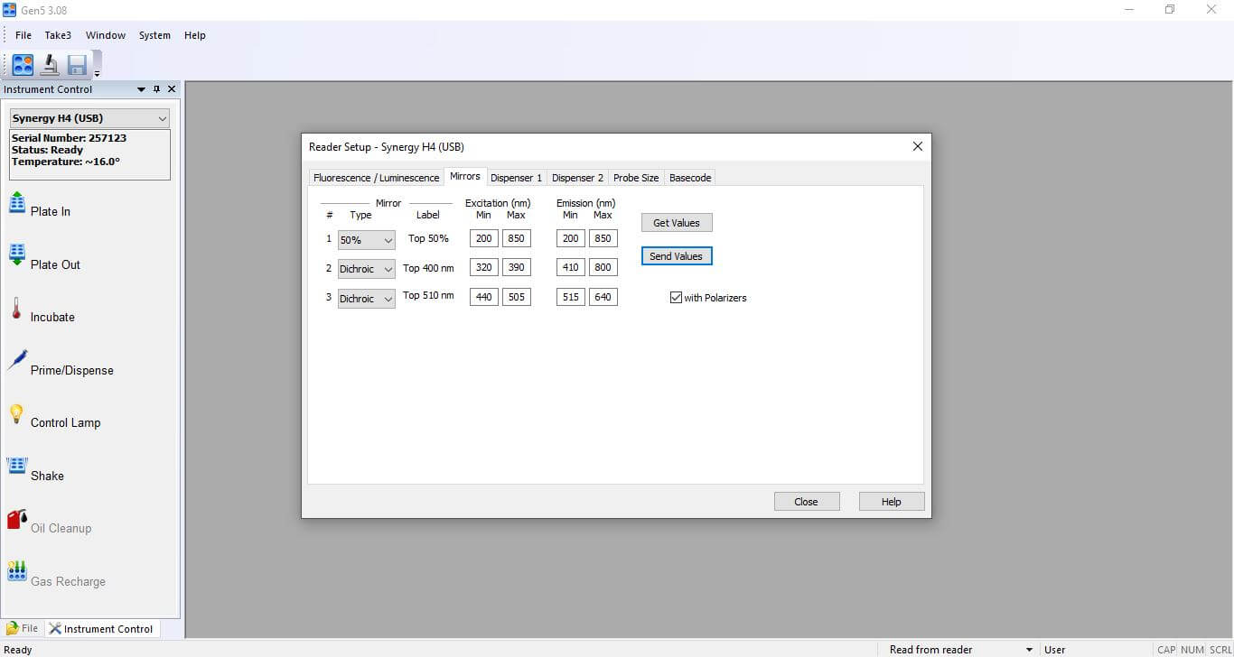 Biotek Synergy H4 Hybrid Microplate Reader H4MLFPTA