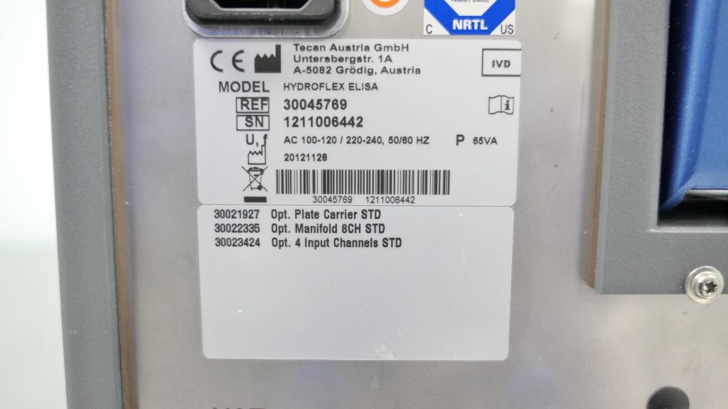 Tecan HydroFlex Plate Washer