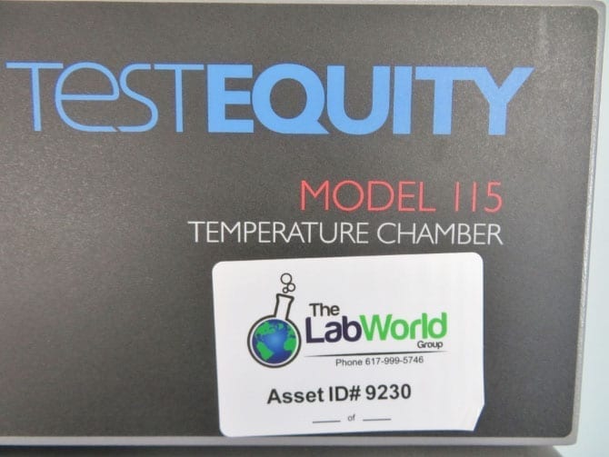 TestEquity 115 Temperature Chamber