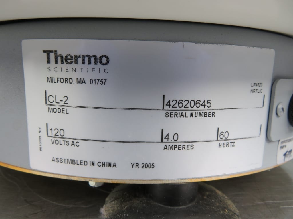 Thermo Scientific CL2 Benchtop Centrifuge