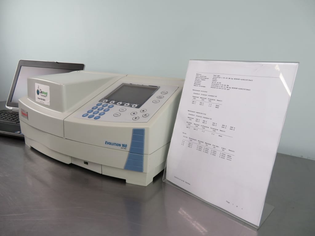 Thermo Evolution 160 UV-VIS Spectrophotometer