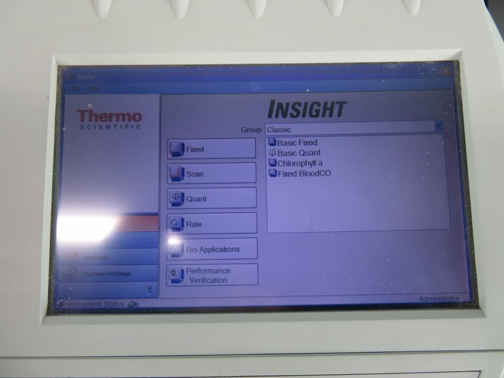 Thermo Evolution 201 UV-Vis Spectrophotometer