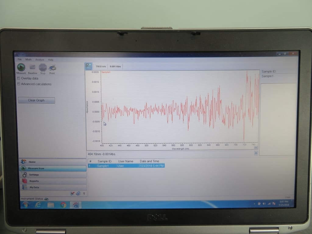 Thermo Evolution 201 UV-Vis Spectrophotometer